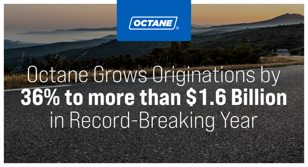 Octane Grows Originations by 36% to more than $1.6 Billion in Record ...